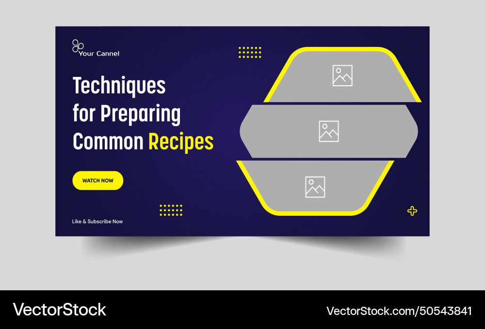 Advice for preparing a recipe graphics Royalty Free Vector