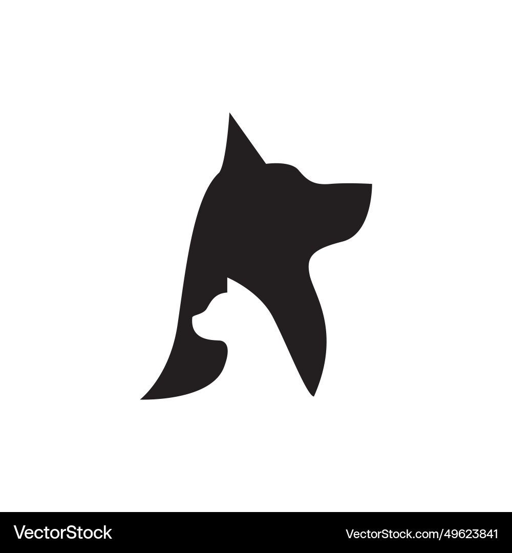 K9 dog logo design image Royalty Free Vector Image