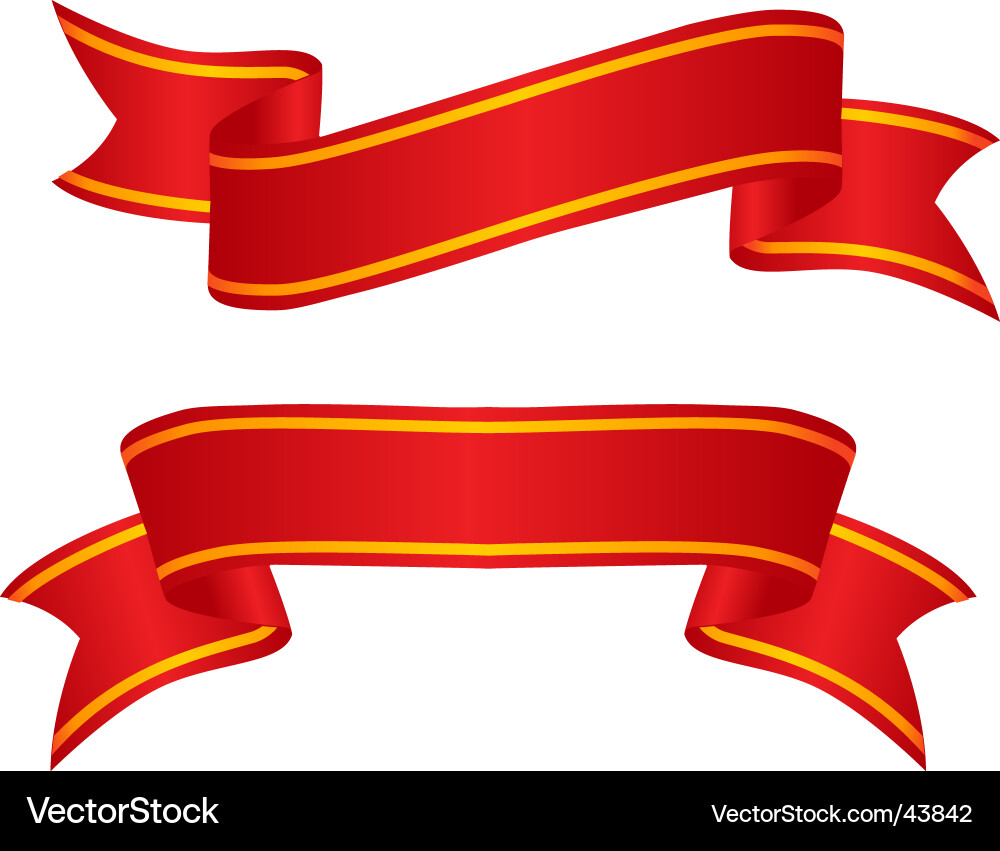 Elegant Silk Ribbon Royalty Free Vector Image - VectorStock
