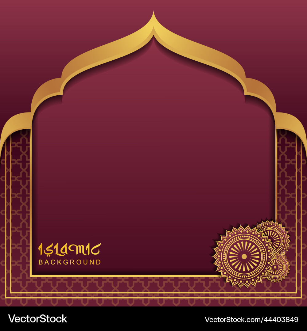 Islamic Background Vector Modern Islamic Background Vector Art, Icons,