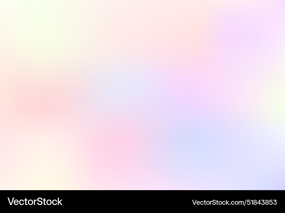 Abstract soft light gradient background in pastel Vector Image
