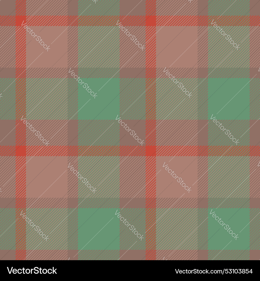 Plaid seamless pattern check fabric texture Vector Image
