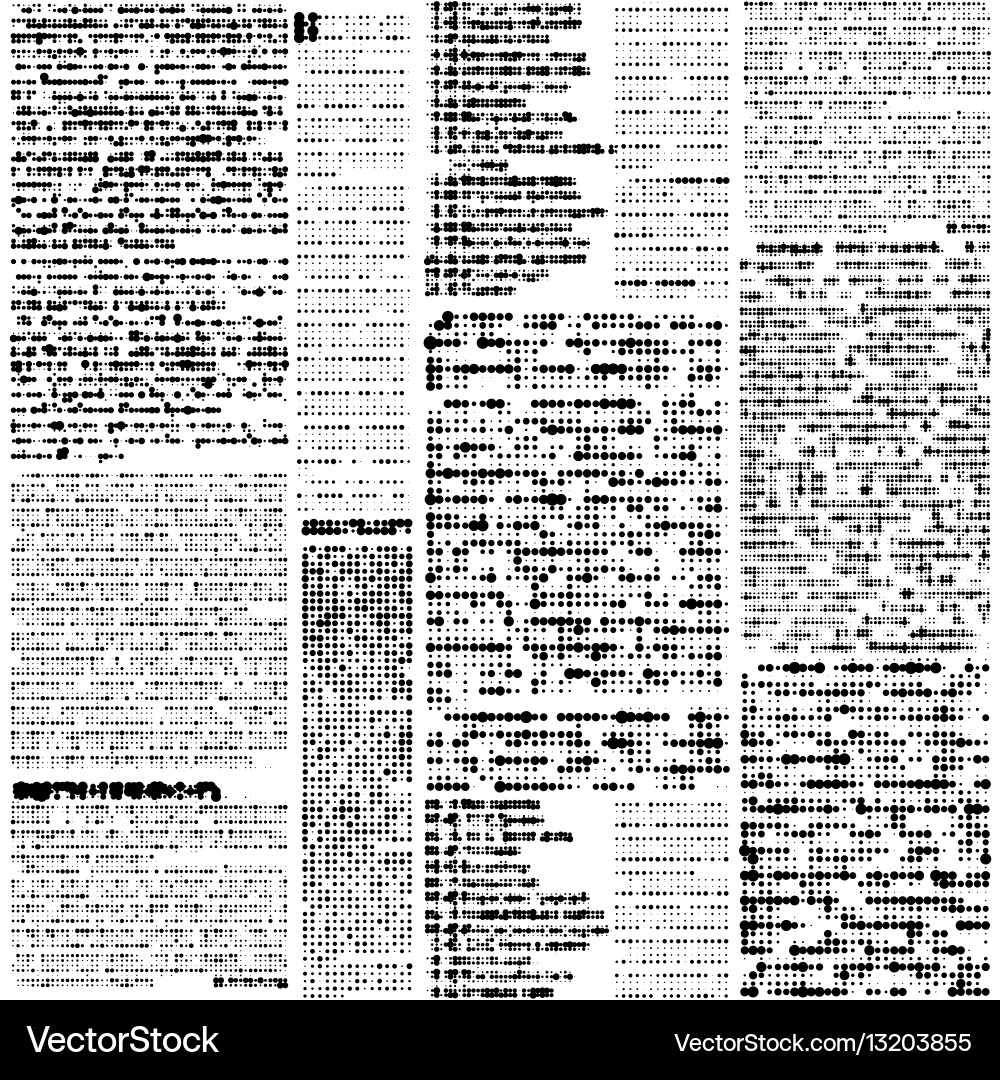 Halftone newspaper pattern Royalty Free Vector Image