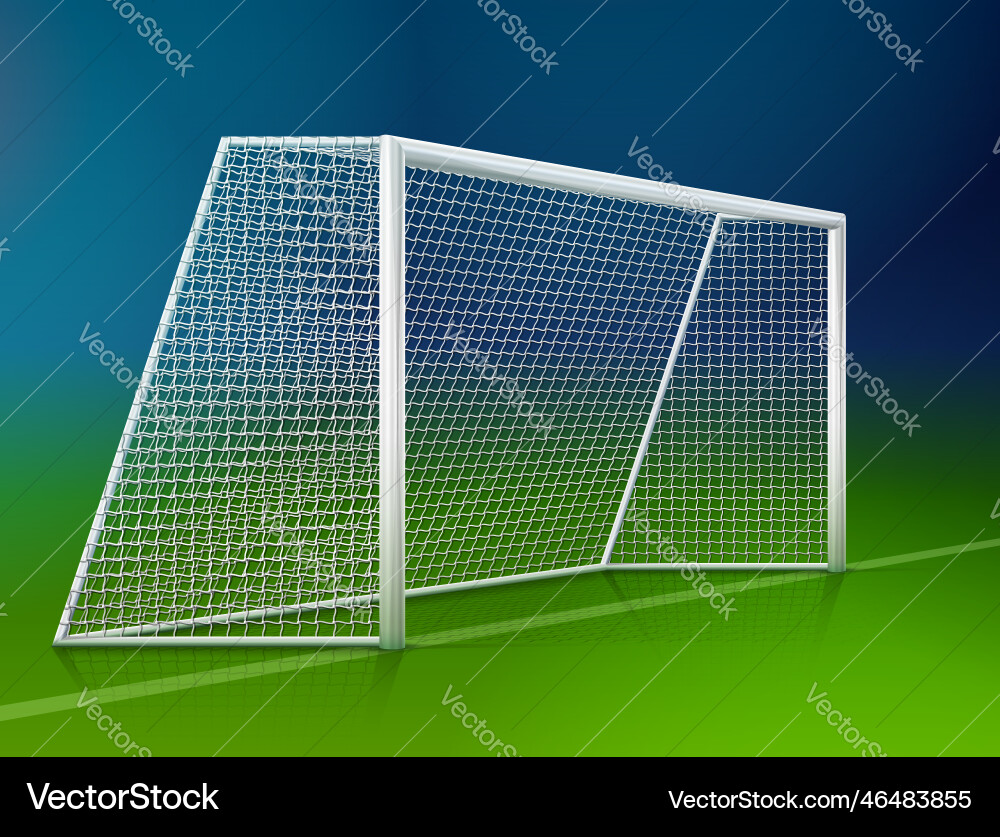 Soccer Field Cartoon Side View