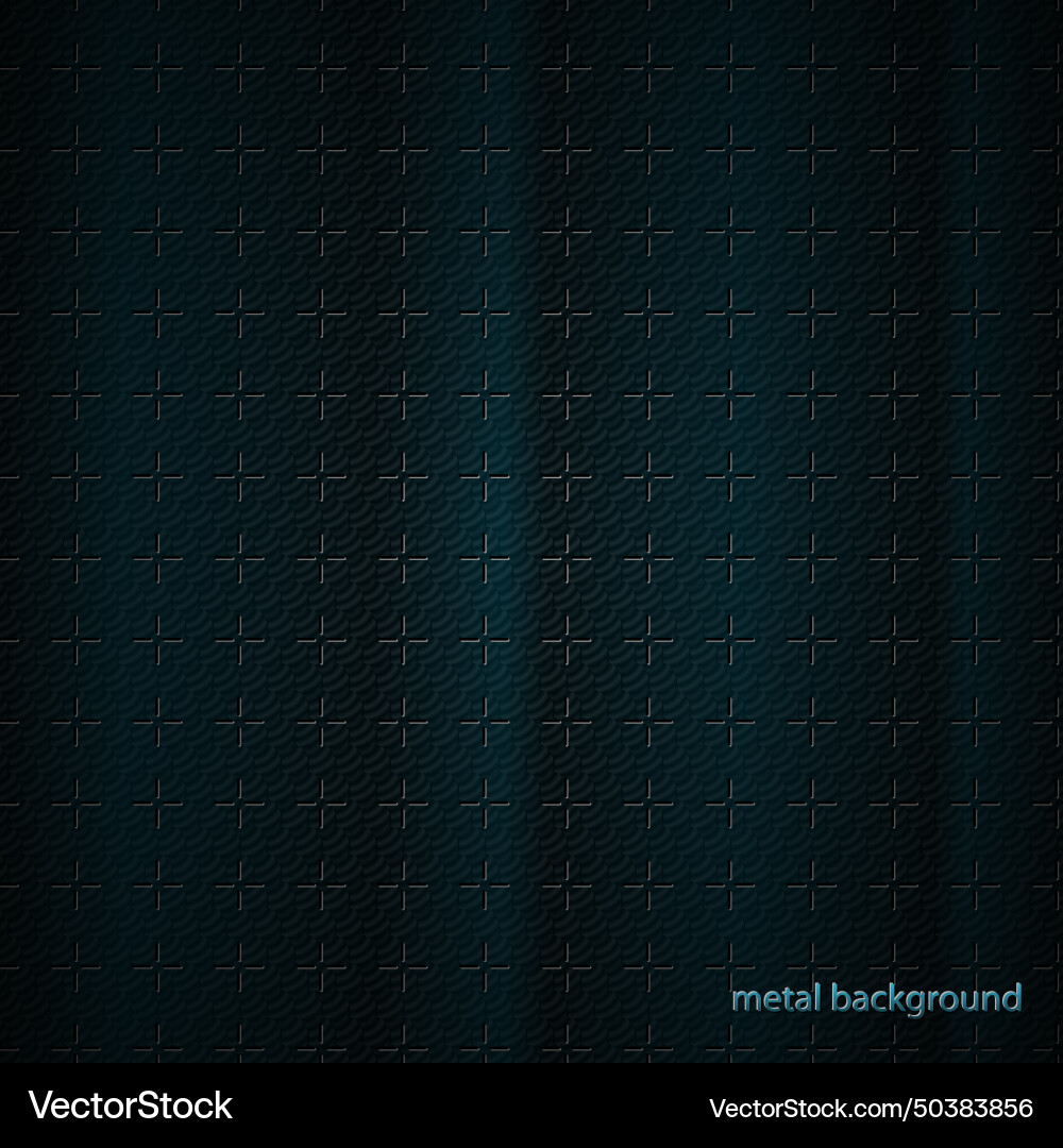 Metal background Royalty Free Vector Image - VectorStock
