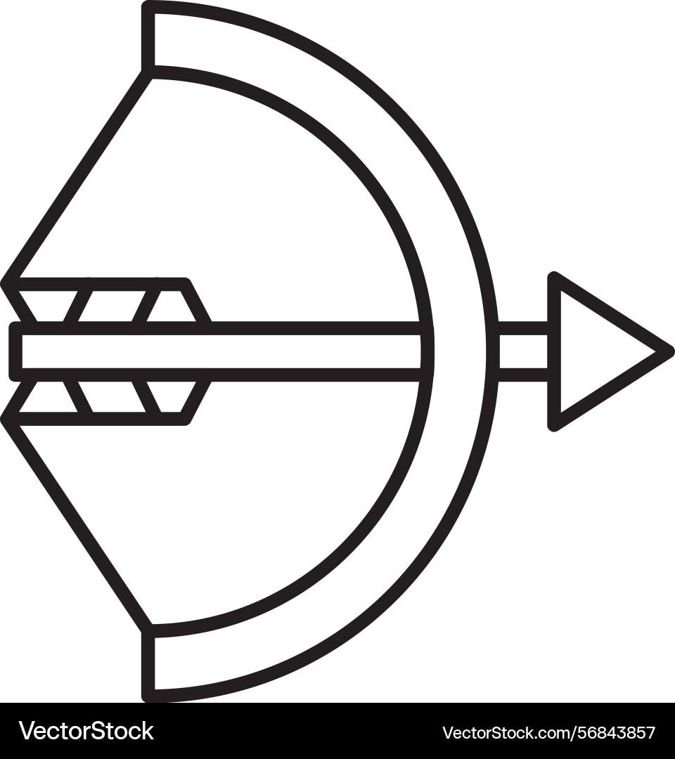 Archery icon Royalty Free Vector Image - VectorStock