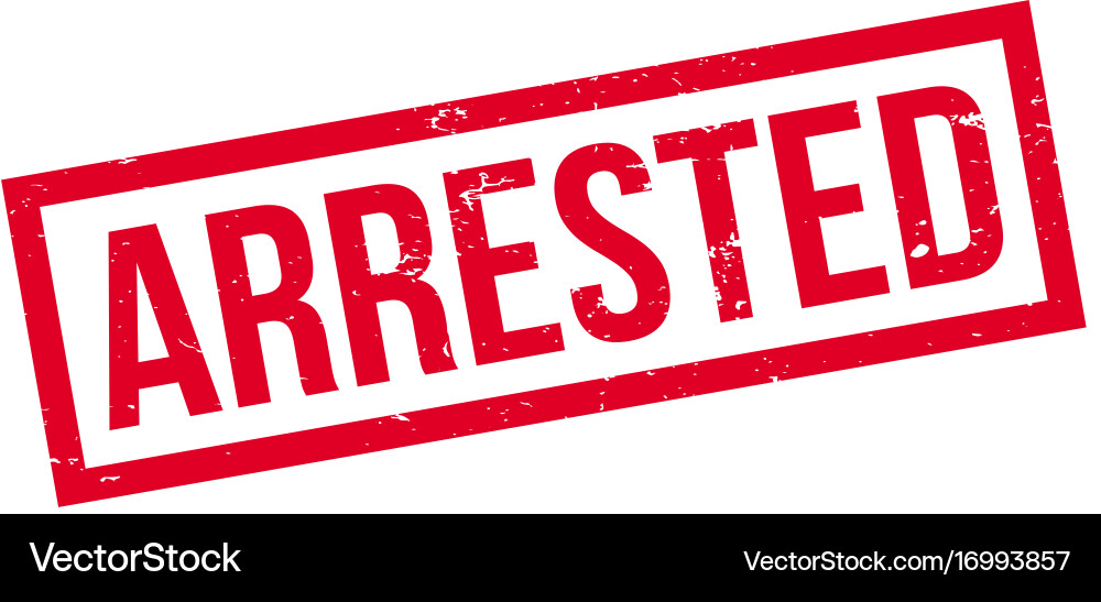 Arrest Rubber Stamp Royalty Free Vector Image - VectorStock
