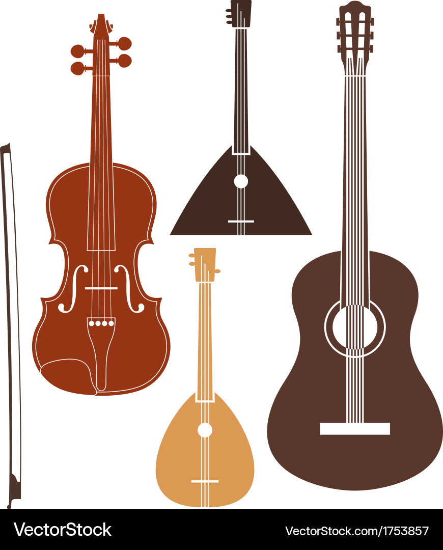Musical instrument Royalty Free Vector Image - VectorStock
