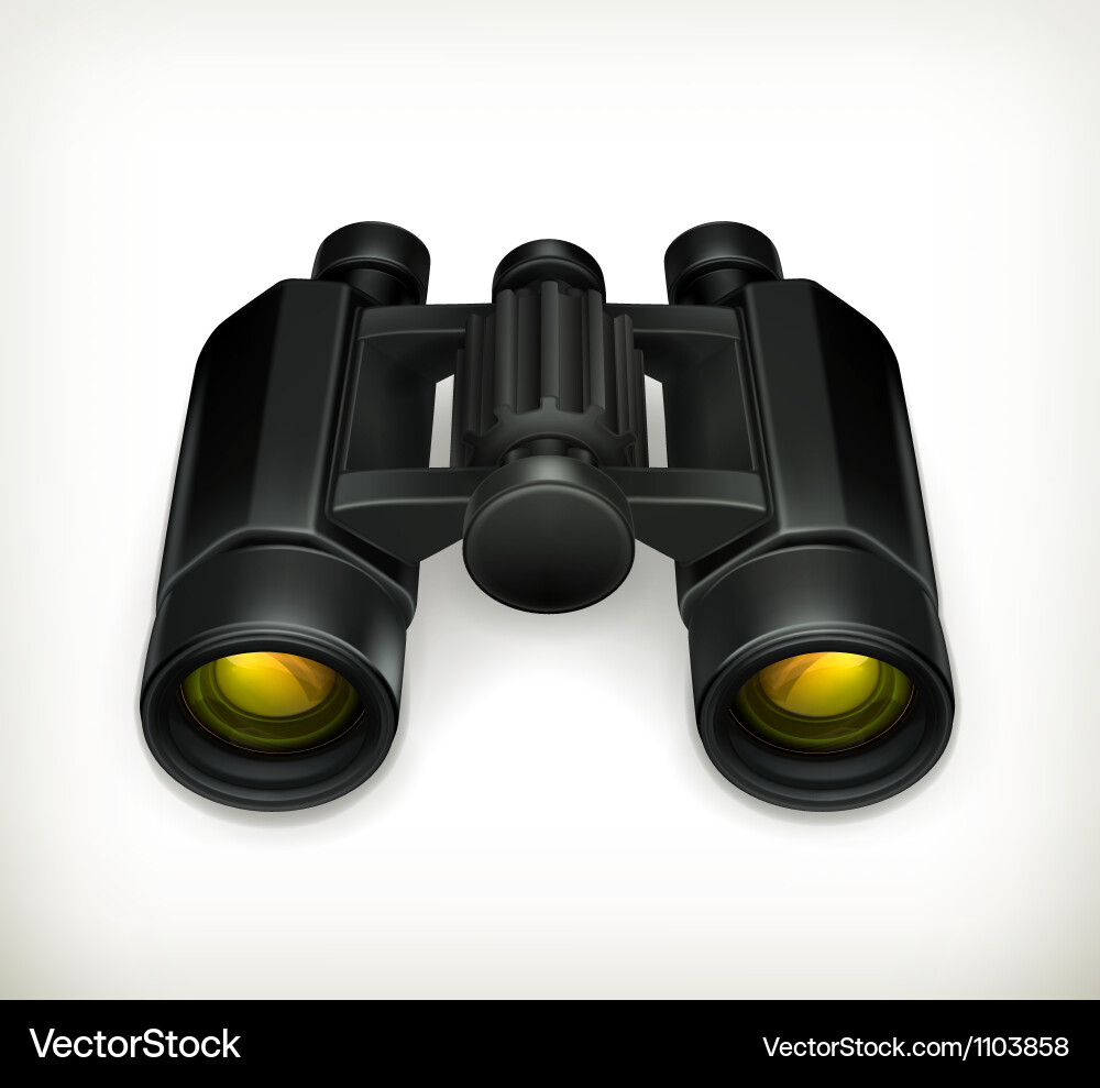 Binoculars Royalty Free Vector Image - VectorStock