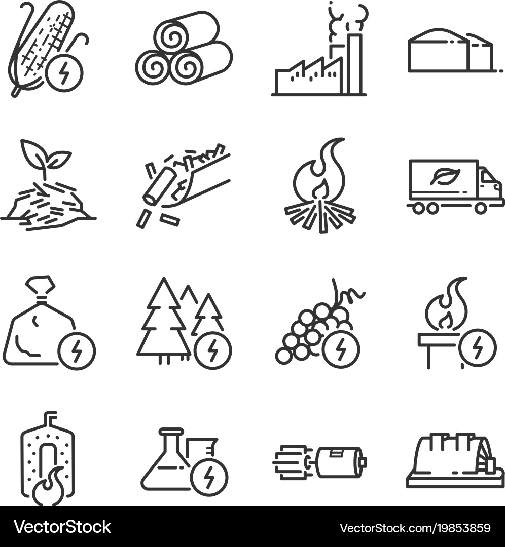 Wood Biomass Vector Images (over 500)