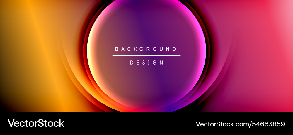 Bright rainbow style color gradient with curve Vector Image