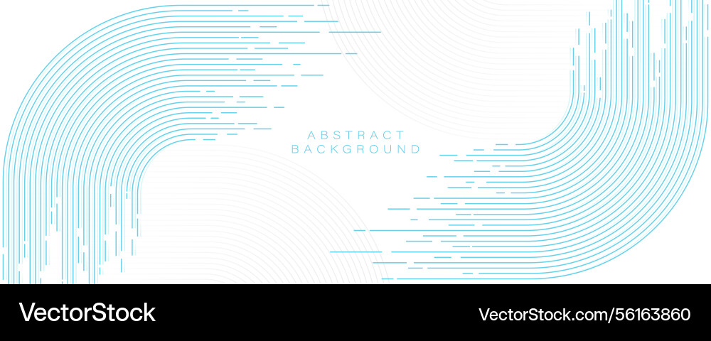 Abstract blue lines background minimal Royalty Free Vector