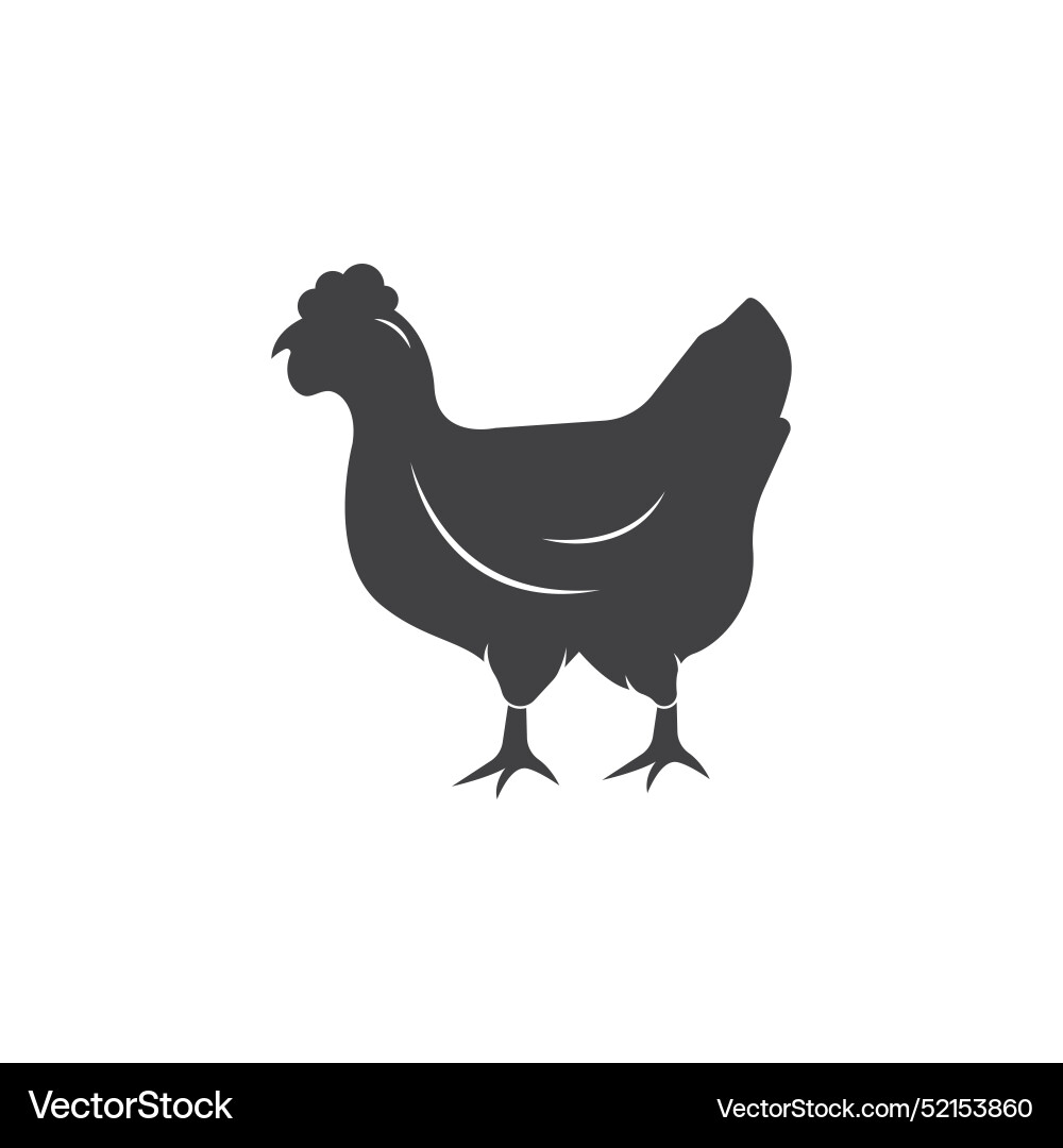 Hen icon Royalty Free Vector Image - VectorStock