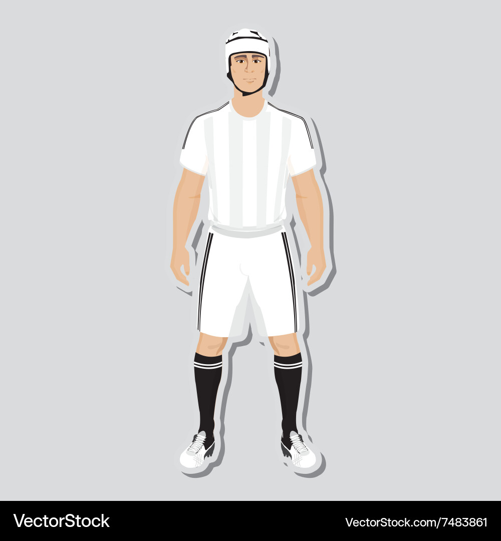 Rugby player Royalty Free Vector Image - VectorStock