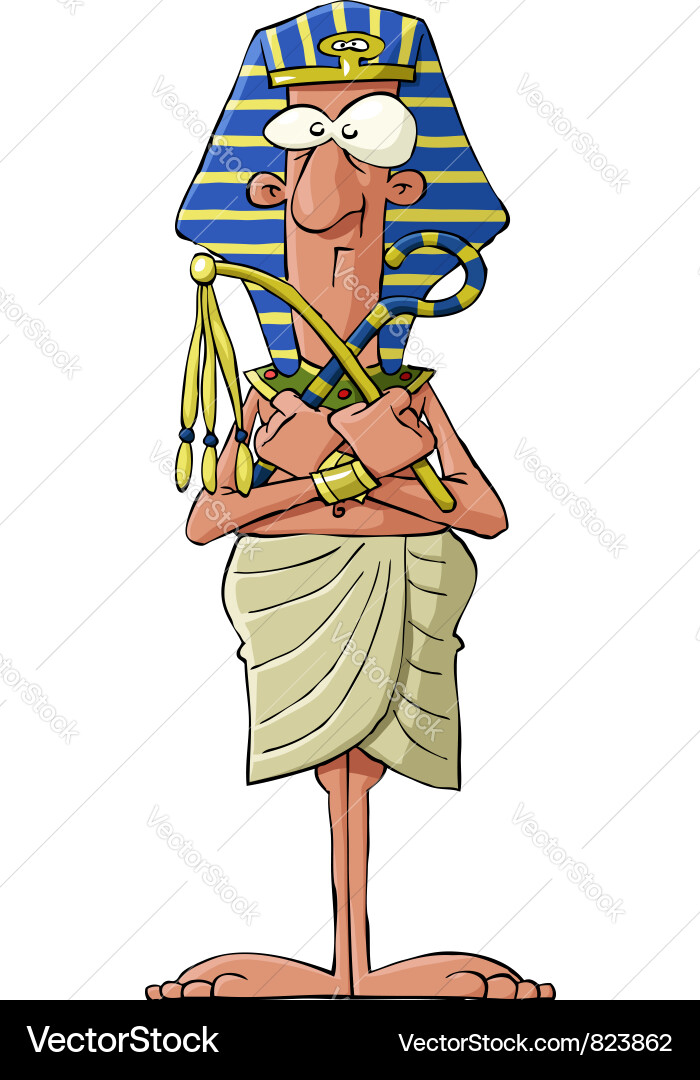 Ancient pharaoh Royalty Free Vector Image - VectorStock