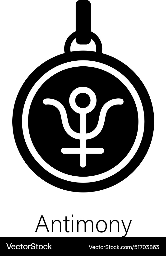 Antimony Royalty Free Vector Image - VectorStock