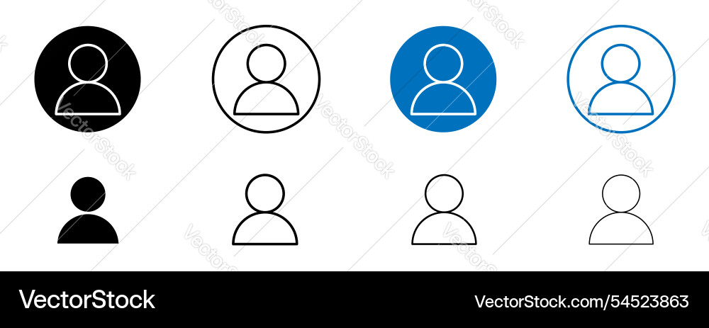 Individual icon Royalty Free Vector Image - VectorStock