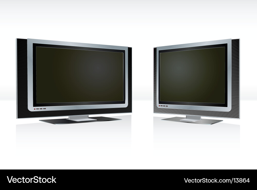 Monitors Royalty Free Vector Image - VectorStock