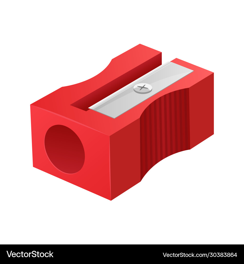 Pencil sharpener Royalty Free Vector Image - VectorStock