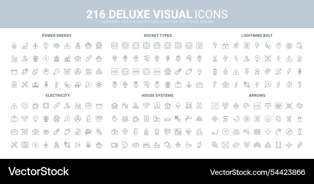 Steckdose und Stecker-Typen intelligentes System Vektorbild