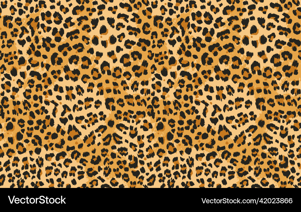 Vintage leopard skin Royalty Free Vector Image