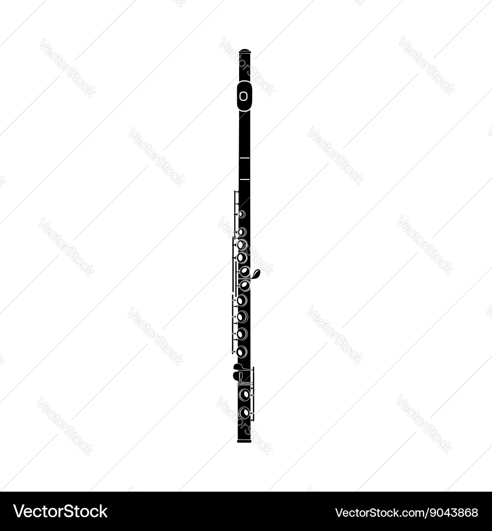 Flute Black Vector Images (over 3,200)
