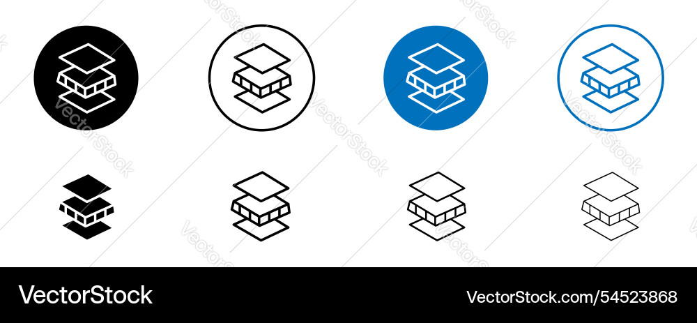 Insulation icon Royalty Free Vector Image - VectorStock