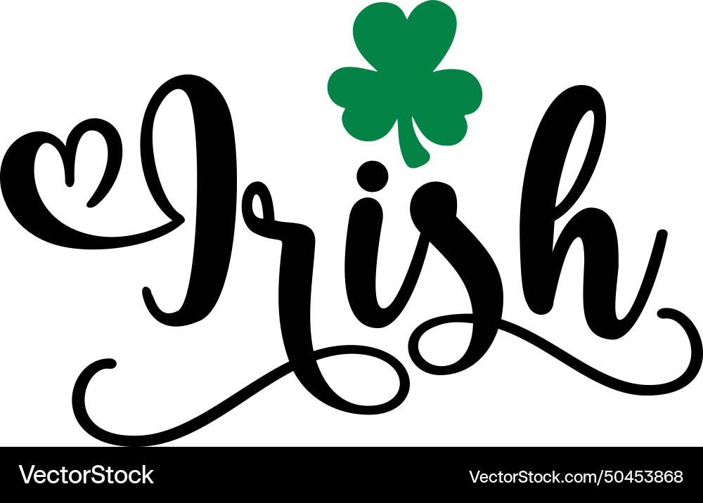 Irish Royalty Free Vector Image - VectorStock
