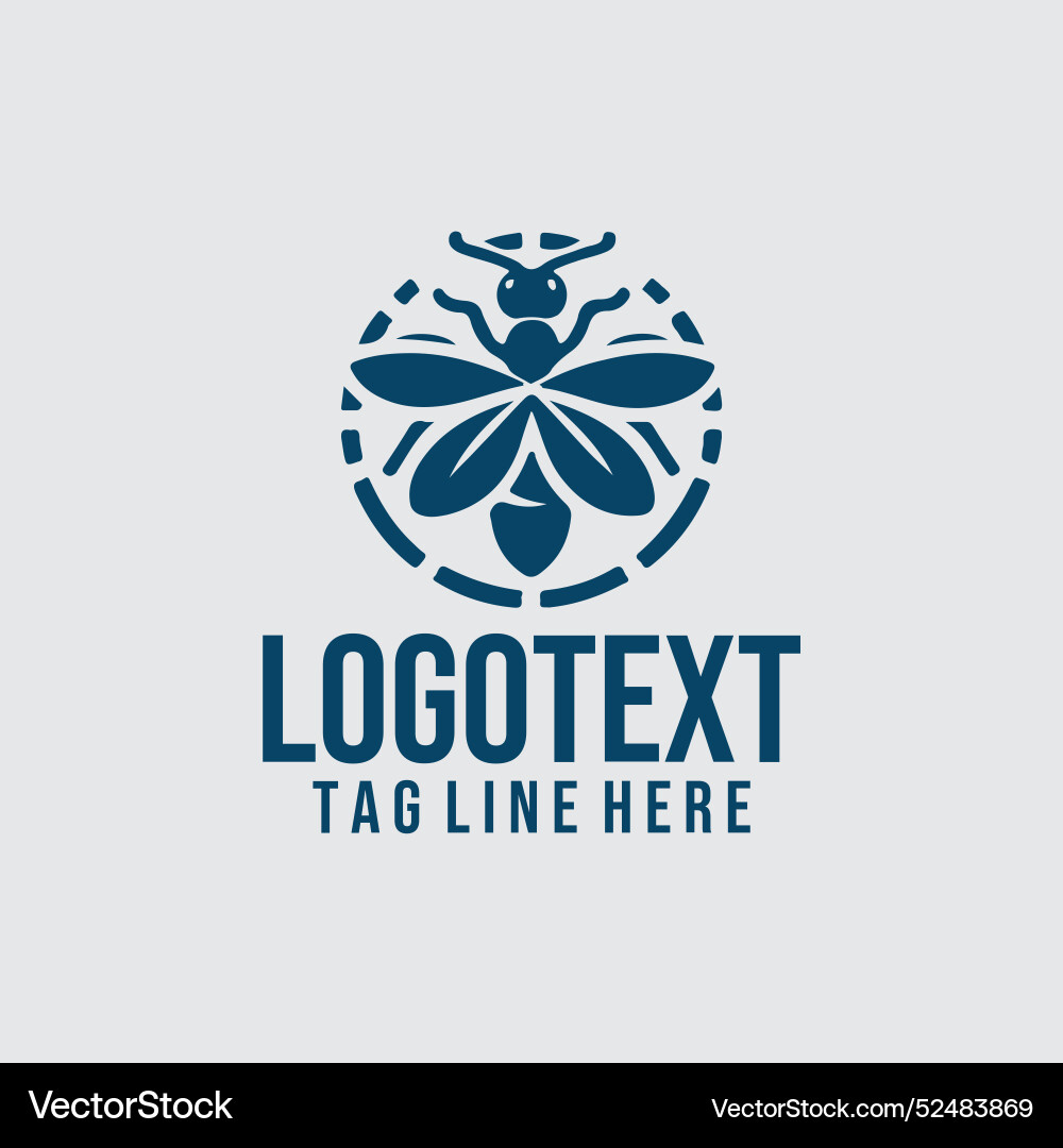 Ant logo Royalty Free Vector Image - VectorStock