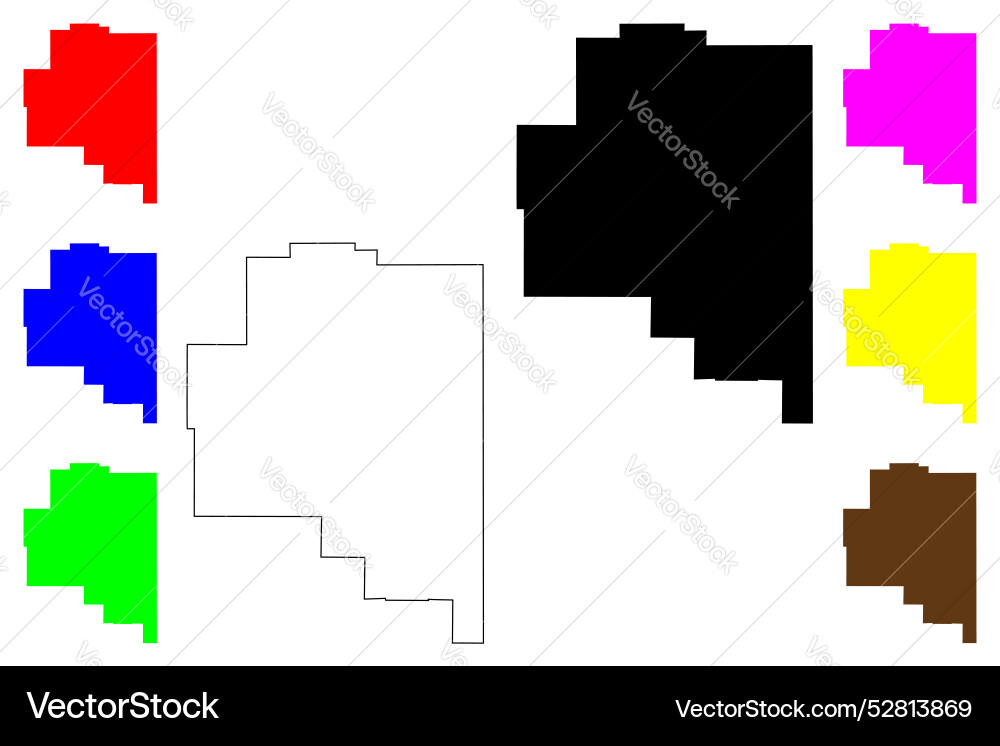 Fallon county montana us united states Royalty Free Vector