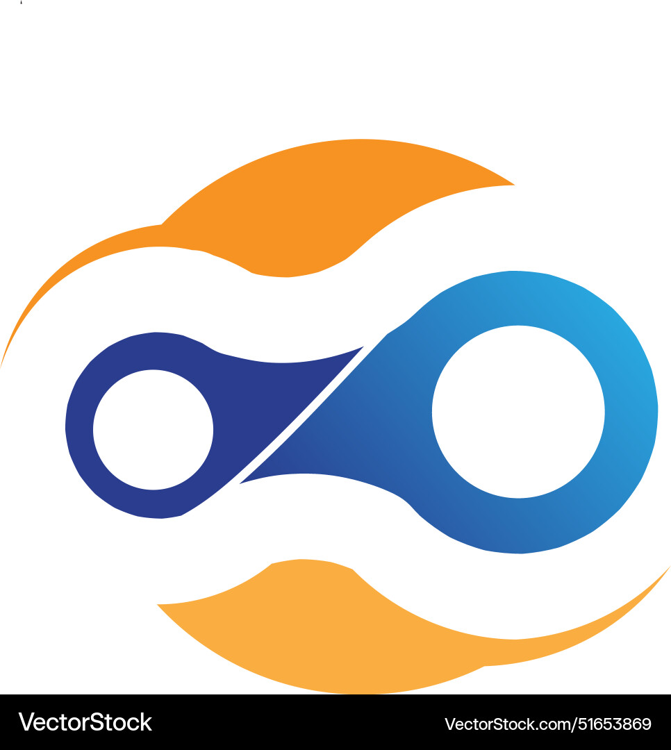 Internet cable logo and symbols Royalty Free Vector Image