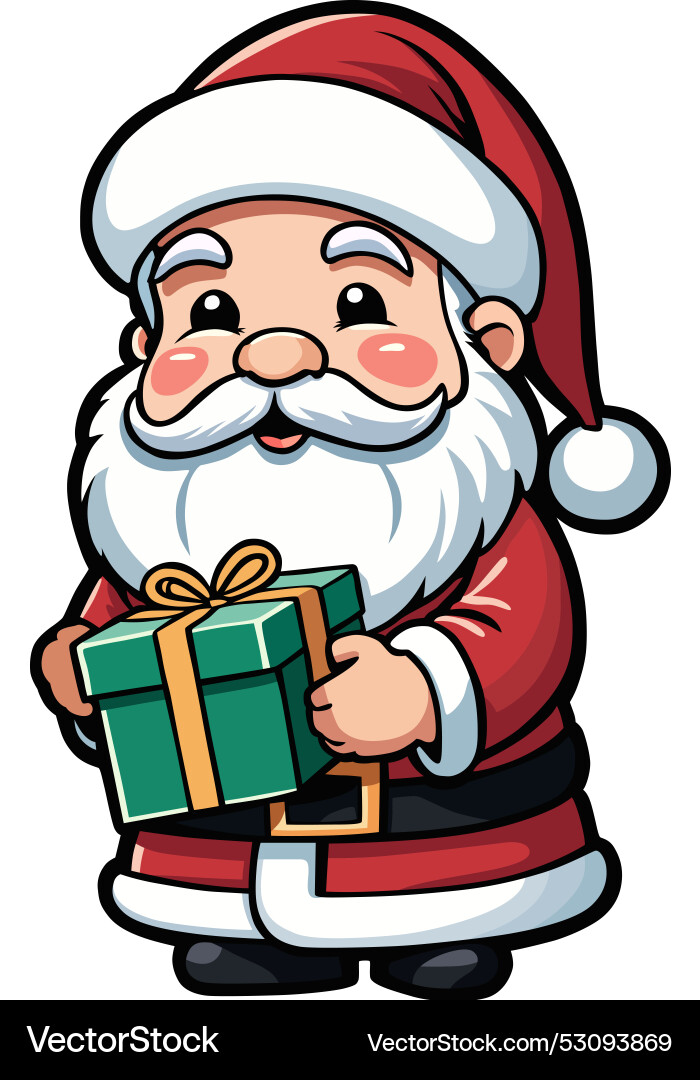 Little santa Royalty Free Vector Image - VectorStock