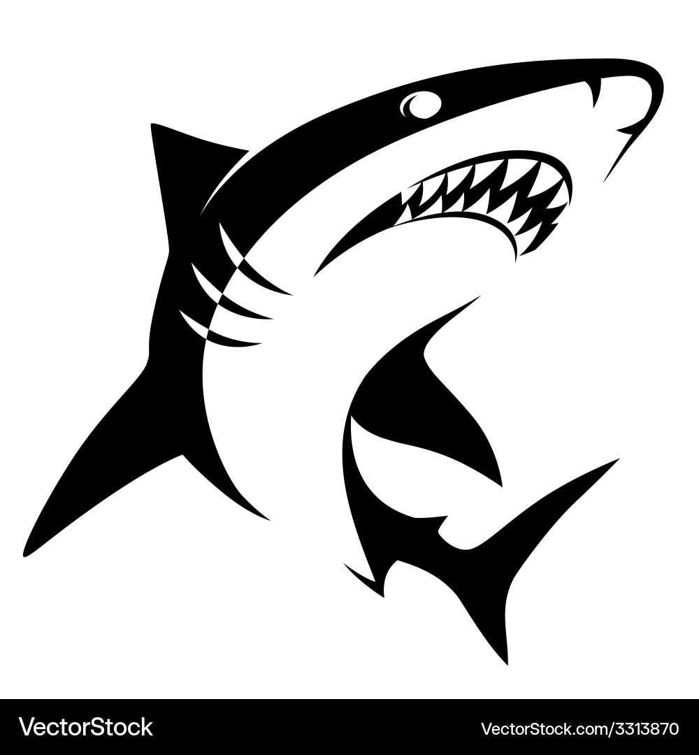 Shark Simple Vector Images (over 3,900)