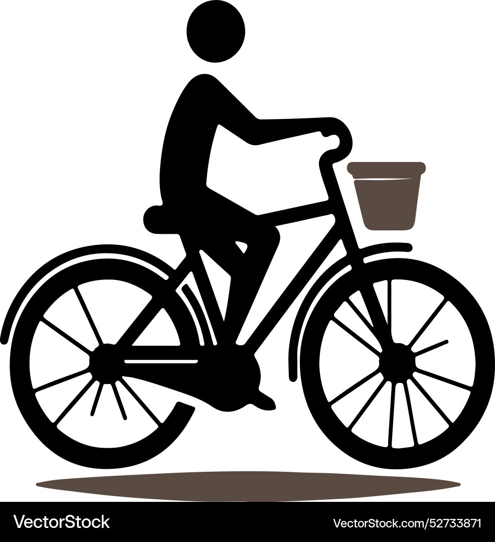 Bicycle icon bike symbol Royalty Free Vector Image