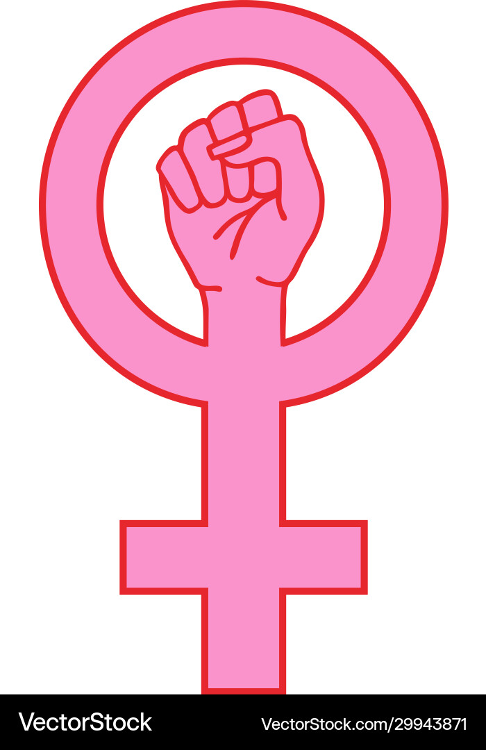 Fist Symbol - Equality & Power Royalty Free Vector Image