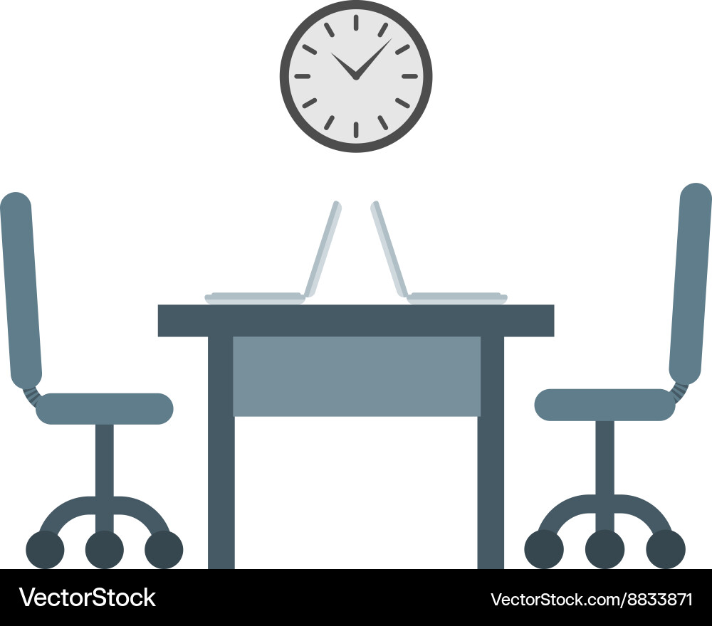 Time to work Royalty Free Vector Image - VectorStock