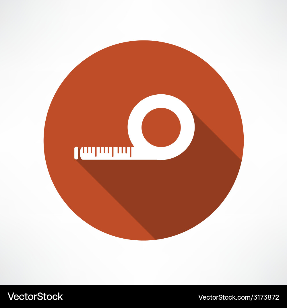 Measuring tape Royalty Free Vector Image - VectorStock