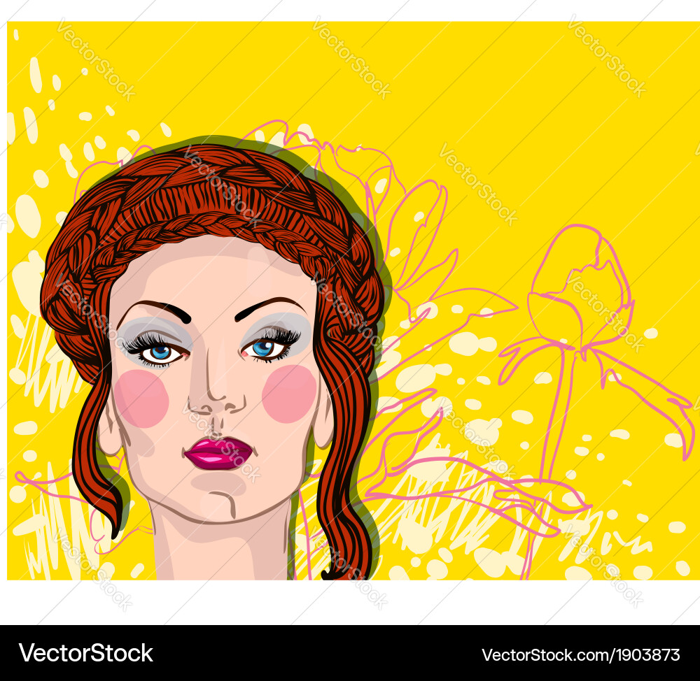 Older woman Royalty Free Vector Image - VectorStock