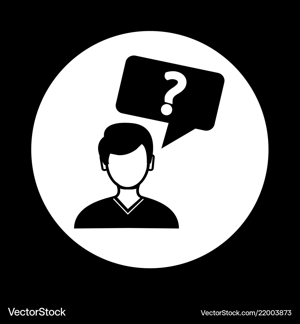 Who icon Royalty Free Vector Image - VectorStock