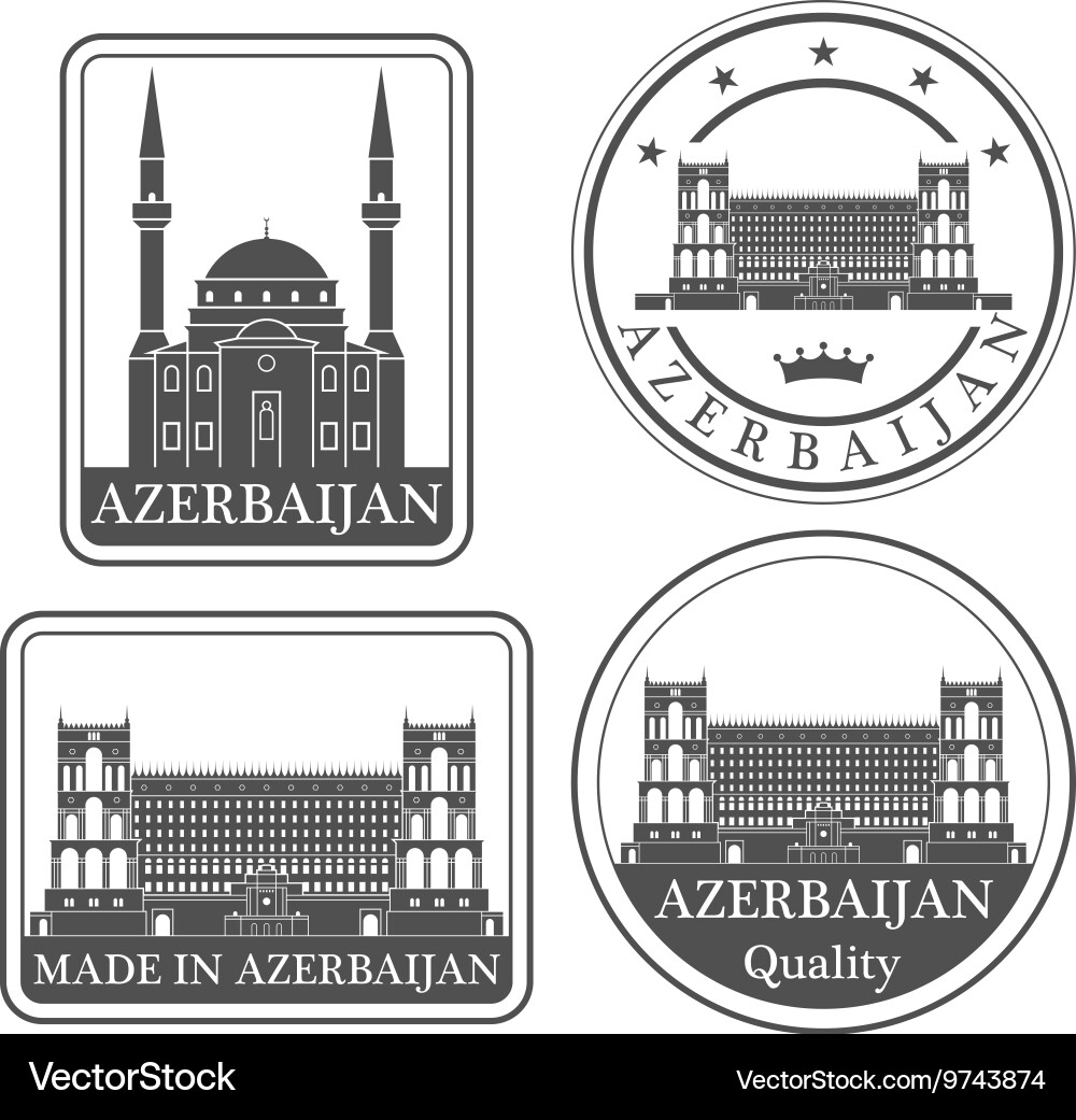 Azerbaijan Royalty Free Vector Image - VectorStock