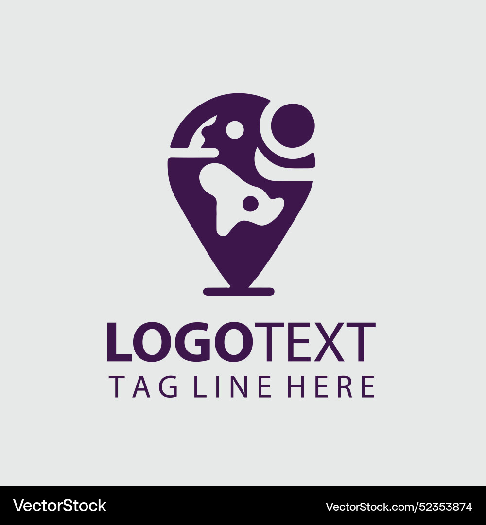 Location logo Royalty Free Vector Image - VectorStock