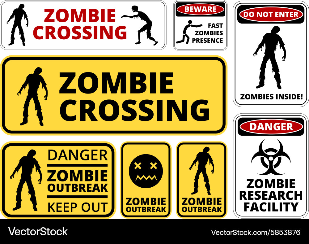 Zombie Royalty Free Vector Image - VectorStock