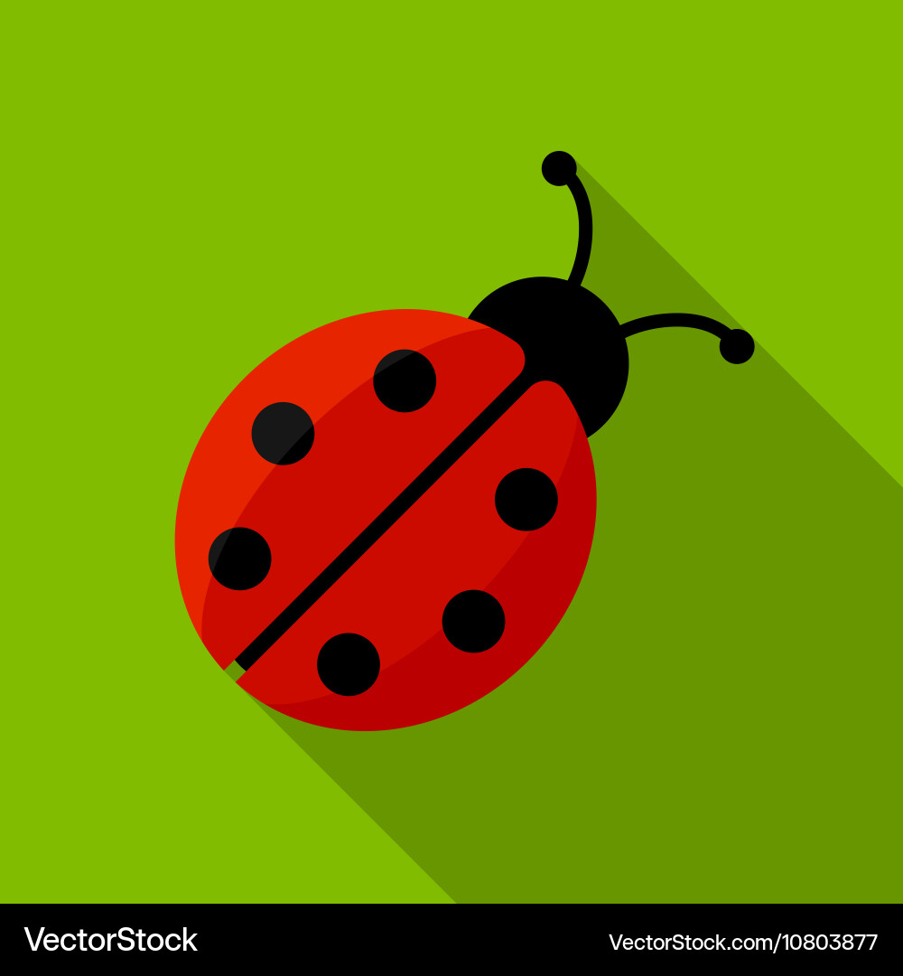 Ladybug icon Royalty Free Vector Image - VectorStock