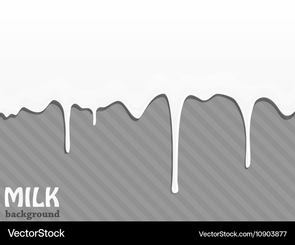 Milk Drops Background Royalty Free Vector Image