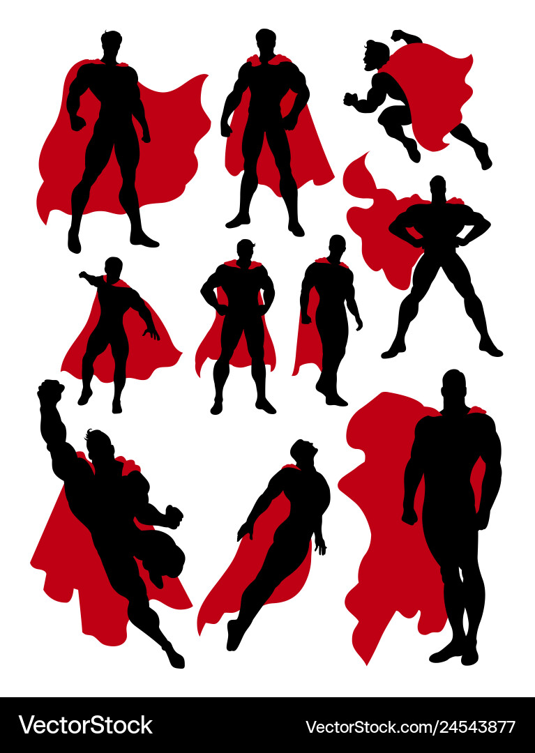 Superhero design superman icon Royalty Free Vector Image