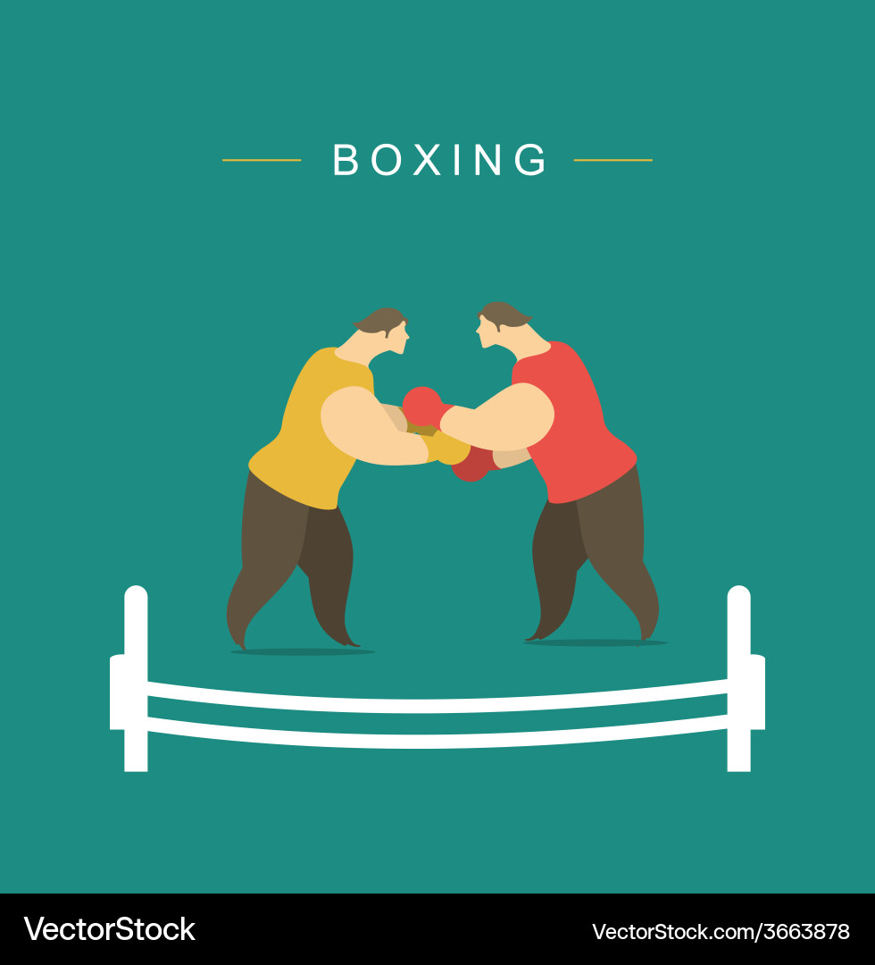 Boxing Royalty Free Vector Image - VectorStock