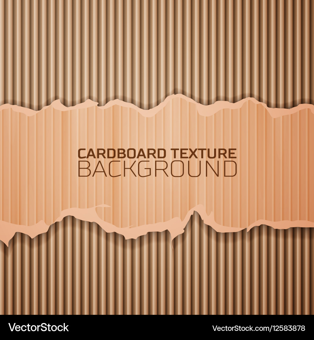 Cardboard texture background Royalty Free Vector Image