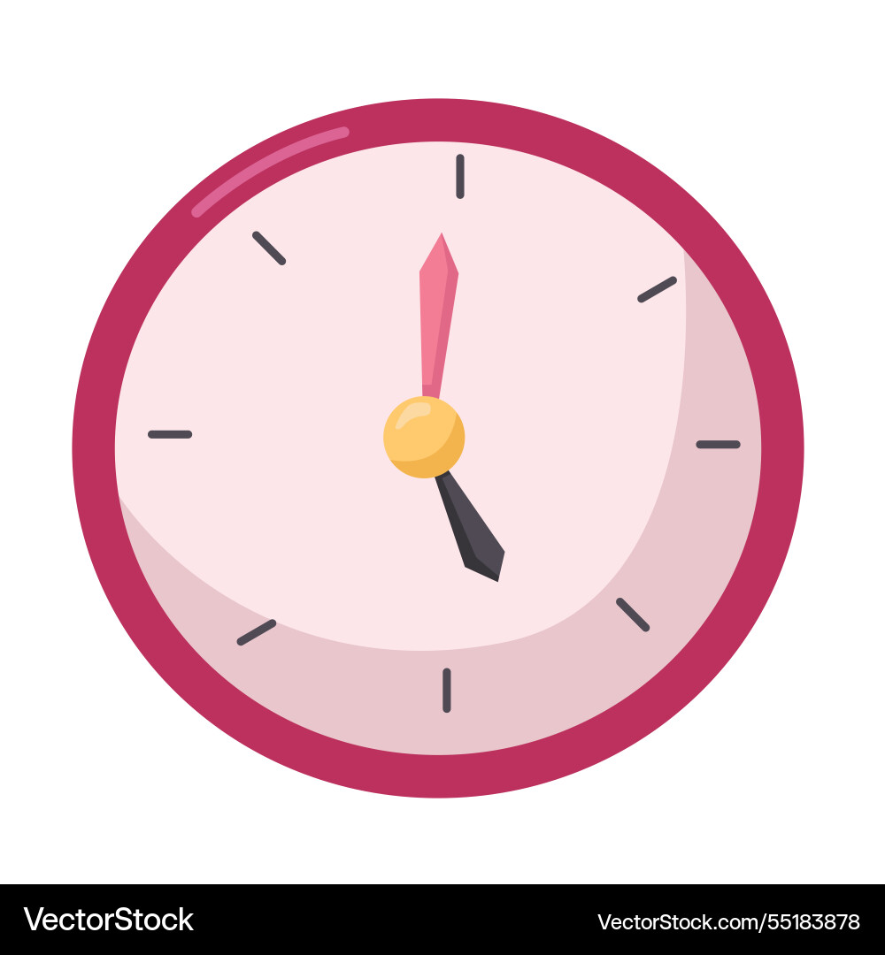 Clock clip art cartoon Royalty Free Vector Image