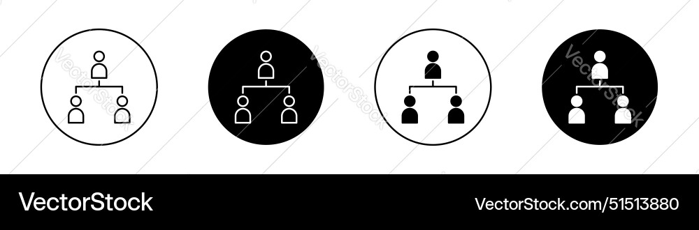 Chart tree icon Royalty Free Vector Image - VectorStock