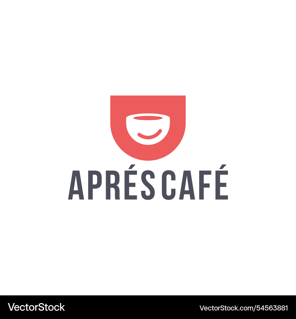 Cup logo cafe and restaurant logo Royalty Free Vector Image